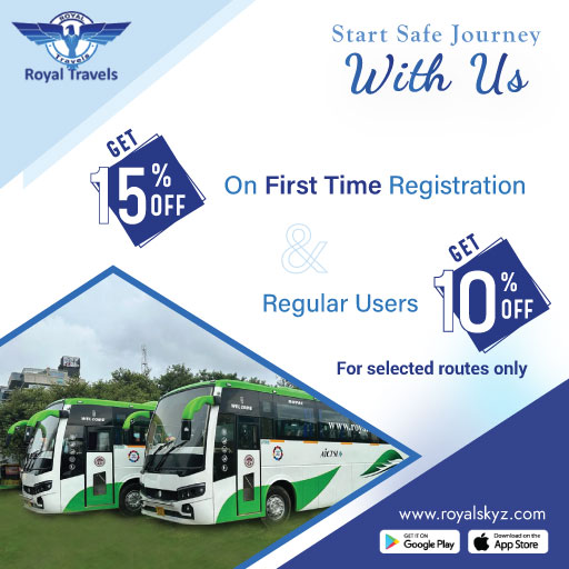 Online Bus Ticket Booking, Book Bus Tickets Online, Royal Travels